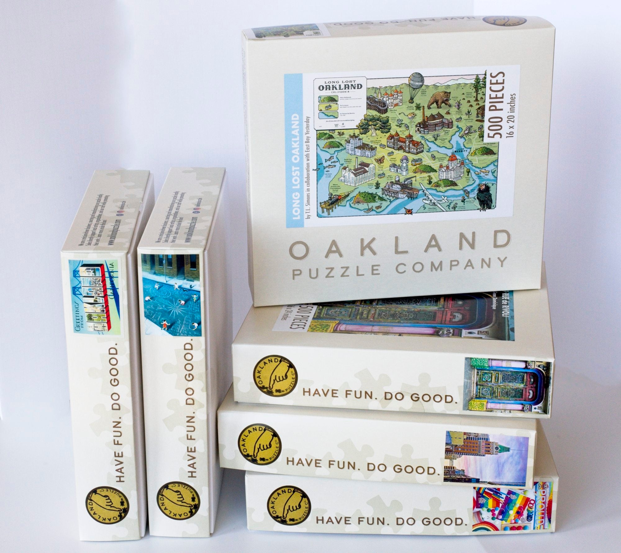 Oakland Puzzle Company Have Fun. Do Good.